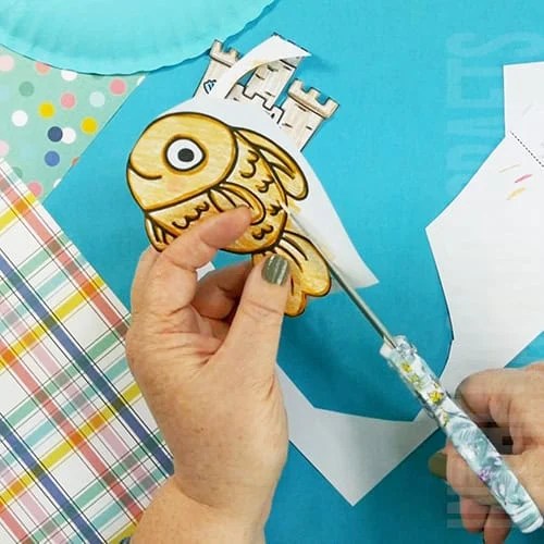 Paper Plate Fish Bowl Craft for Kids (Free Printable) • In the Bag Kids ...