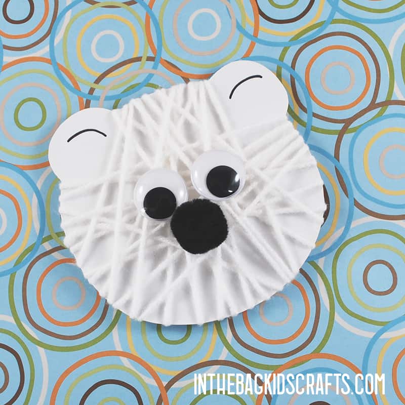 Polar Bear Craft for Kids (FREE Printable Template) • In the Bag Kids ...