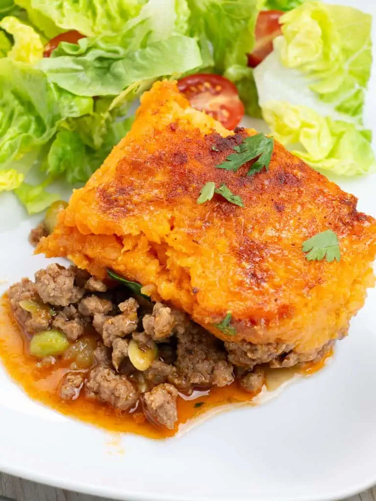 Cottage Pie With Sweet Potato - Little Nomads Recipes