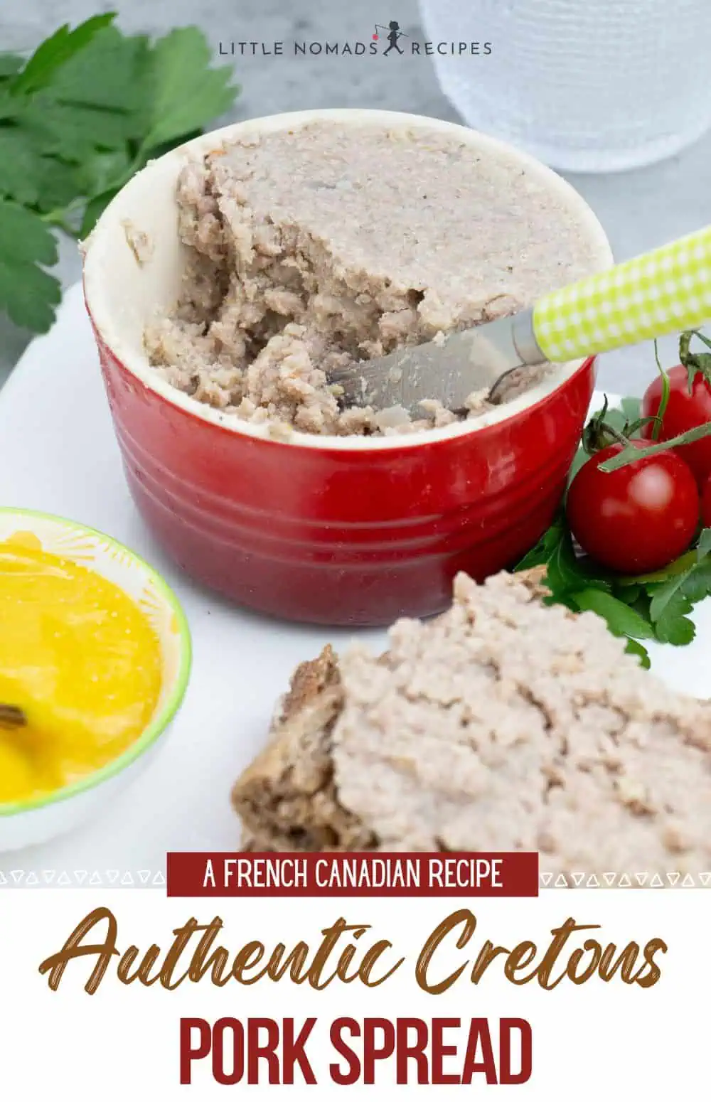 Traditional Cretons - French Canadian Pork Spread - Little Nomads Recipes