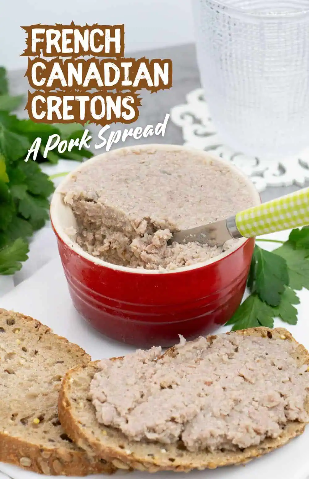 Traditional Cretons - French Canadian Pork Spread - Little Nomads Recipes