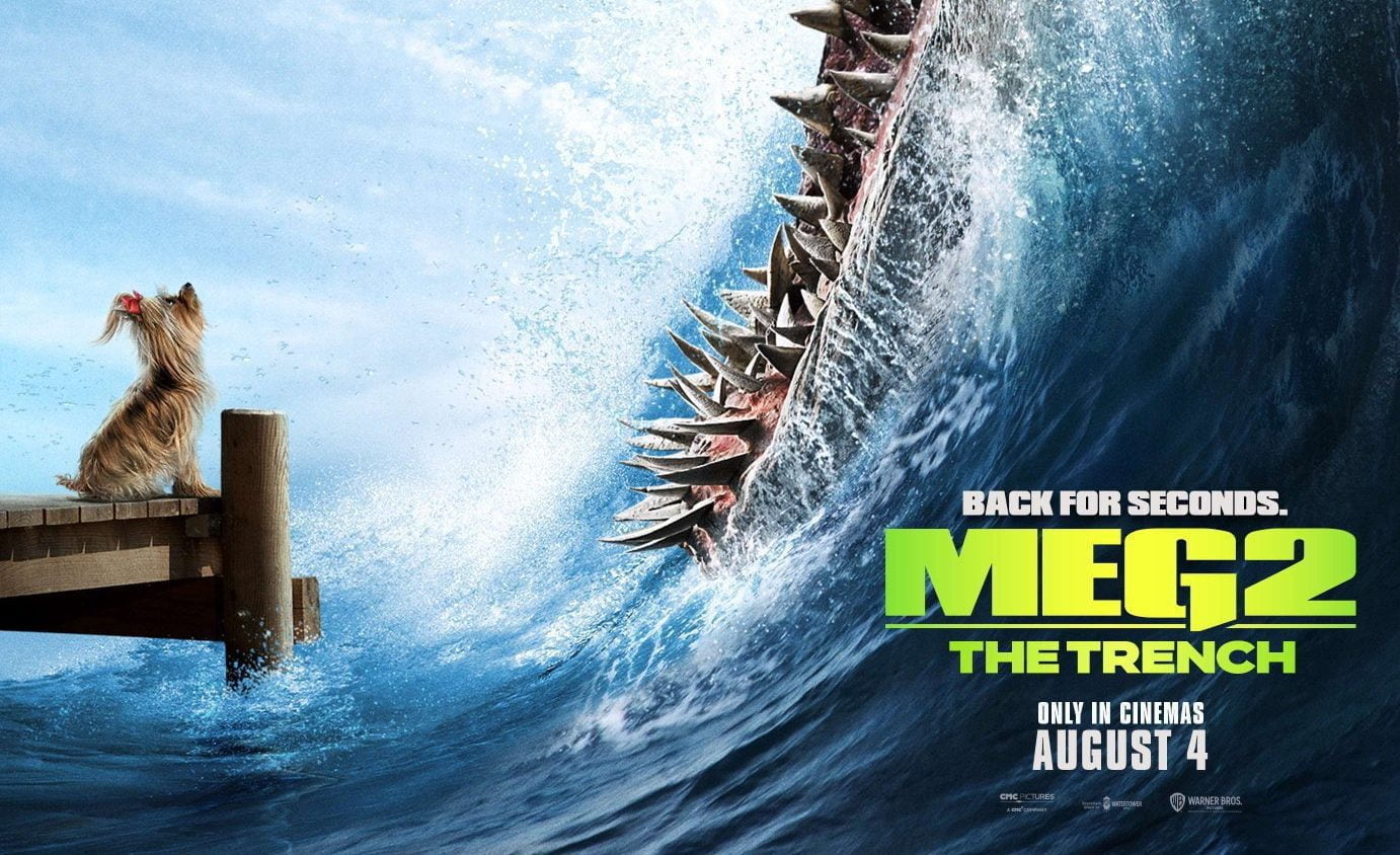 "Meg 2: The Trench" First Look Poster Revealed By Warner Bros. Pictures