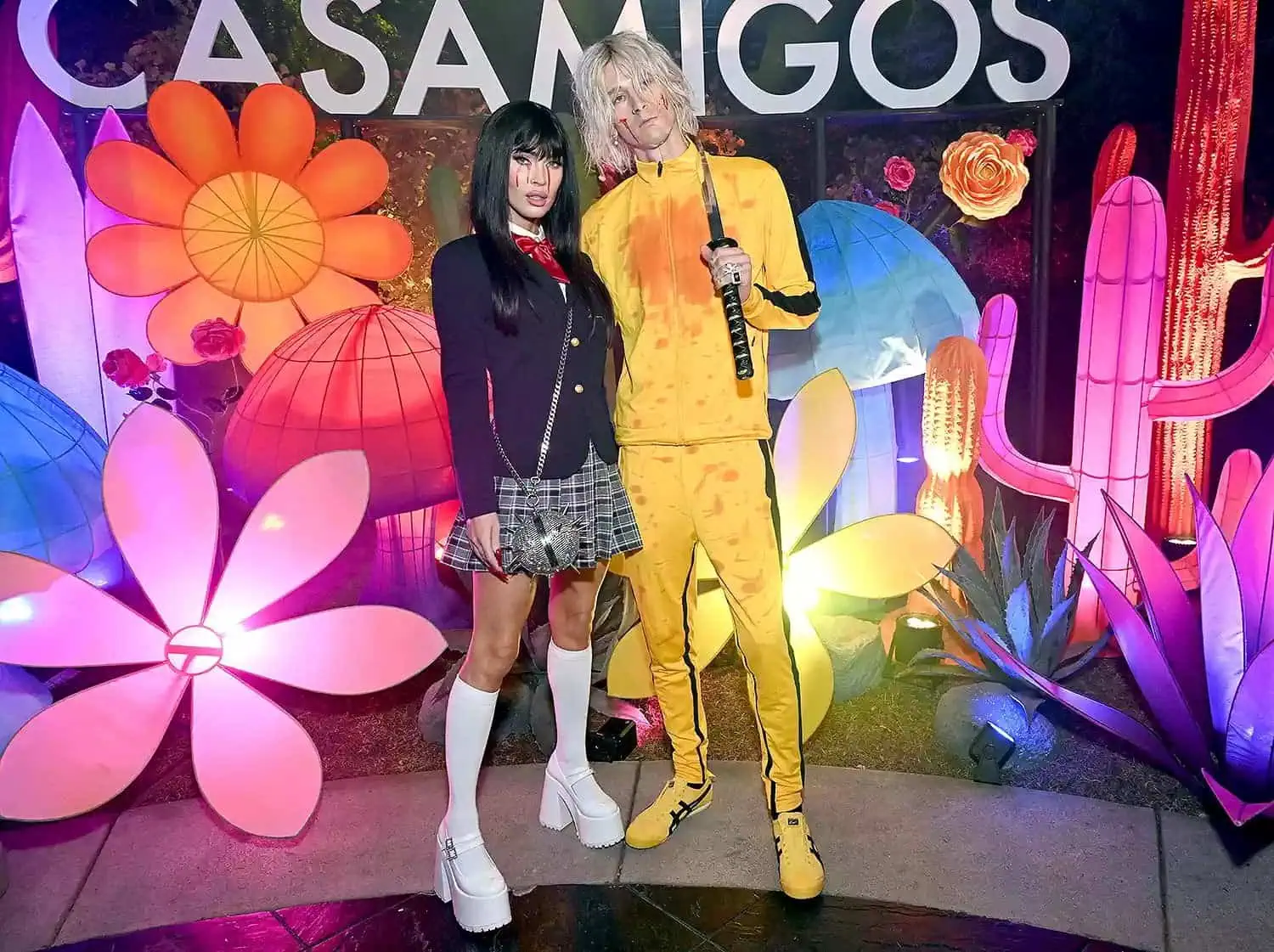 Megan Fox Shares 'Kill Bill' Gogo Yubari Costume for Halloween