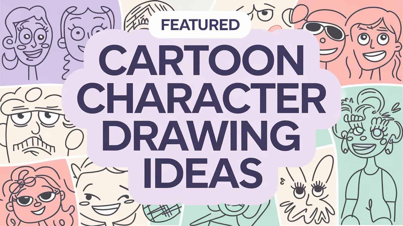 Create Your Own Cartoon Character With These Drawing Ideas: Fun Tips ...
