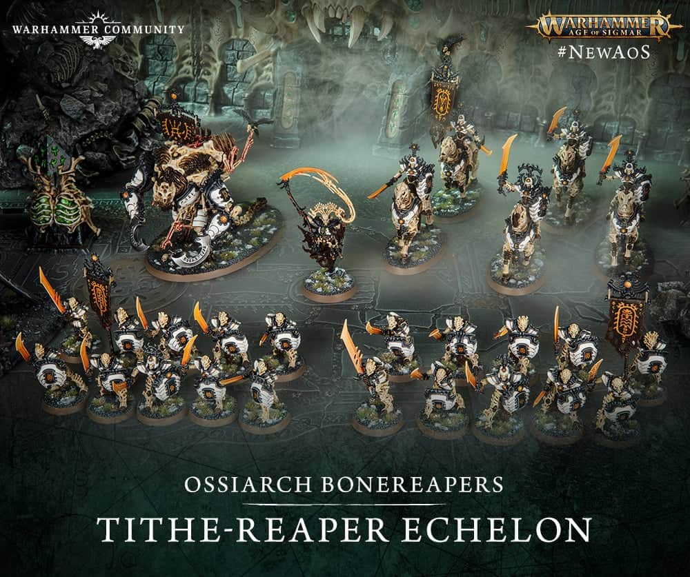Age of Sigmar 4e Ossiarch Bonereapers Review: Army Guide & Rules