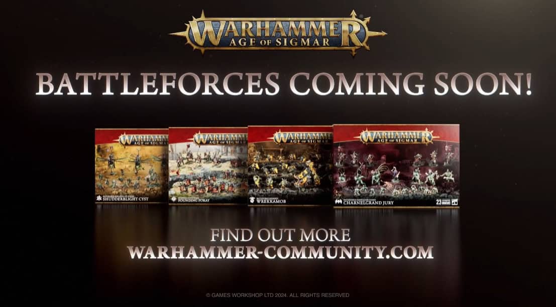 New Christmas 2024 Battleforces Boxes Revealed for Warhammer 40k & AoS!
