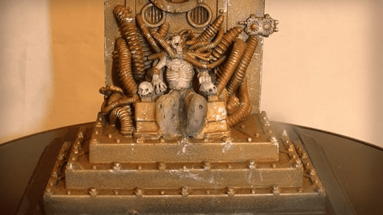 Warhammer 40k Golden Throne 3D Model Diorama: Guide to Printing, Display