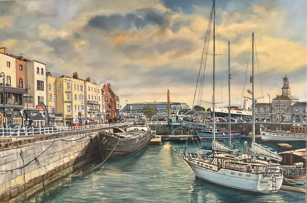 Ramsgate Harbour View - Stephen Beech Fine Arts