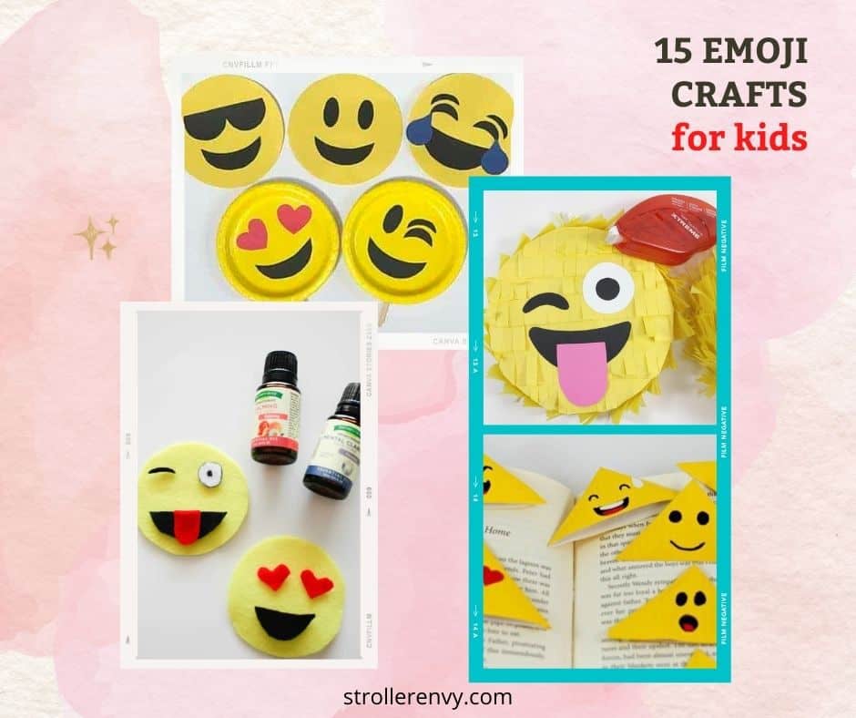 15 Easy Emoji Crafts for Kids That They'll Love Making