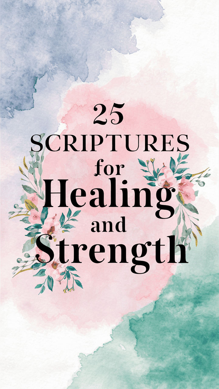 Unlock Divine Strength: 25 Scriptures Every Mom Needs for Healing