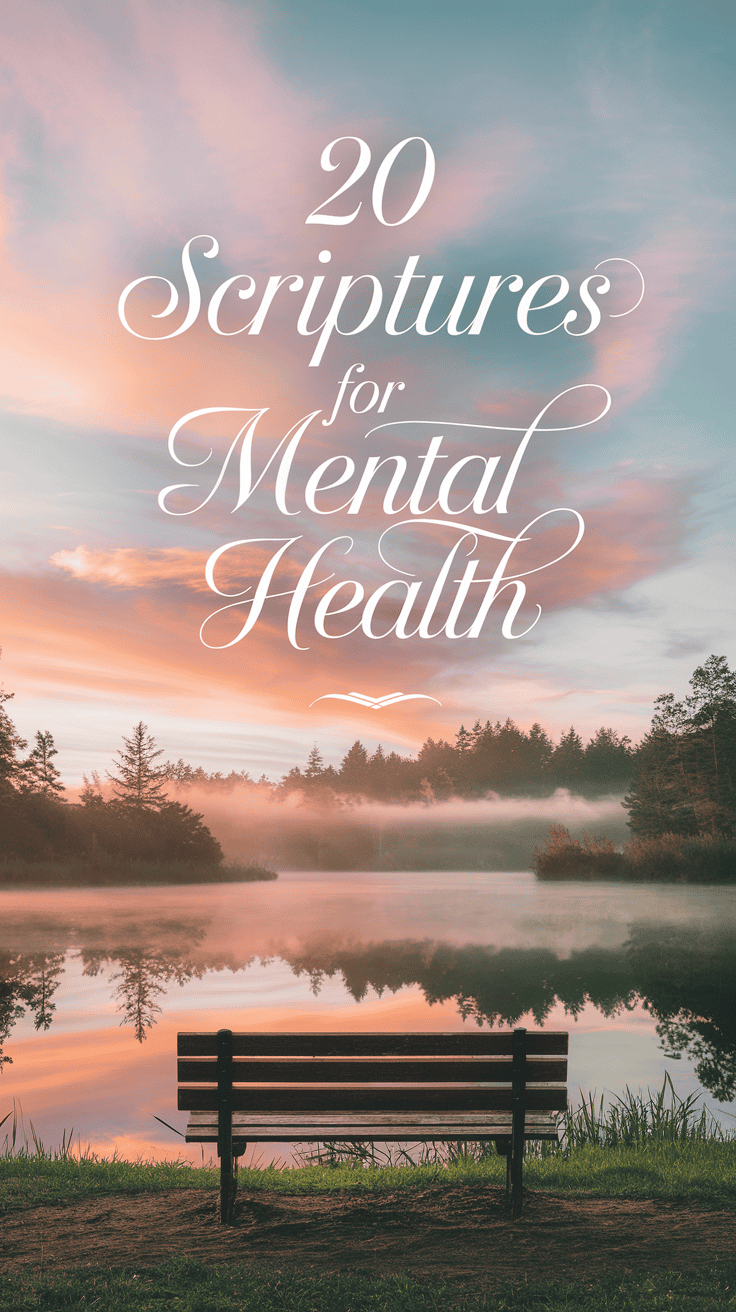 20 Encouraging Bible Verses for Mental Health Struggles