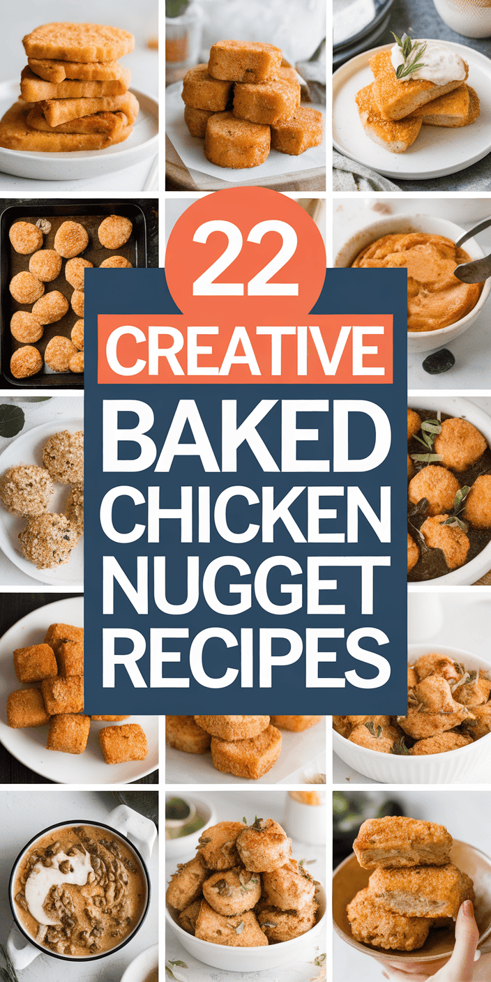 22 Baked Chicken Nugget Recipes You'll Love to Make at Home