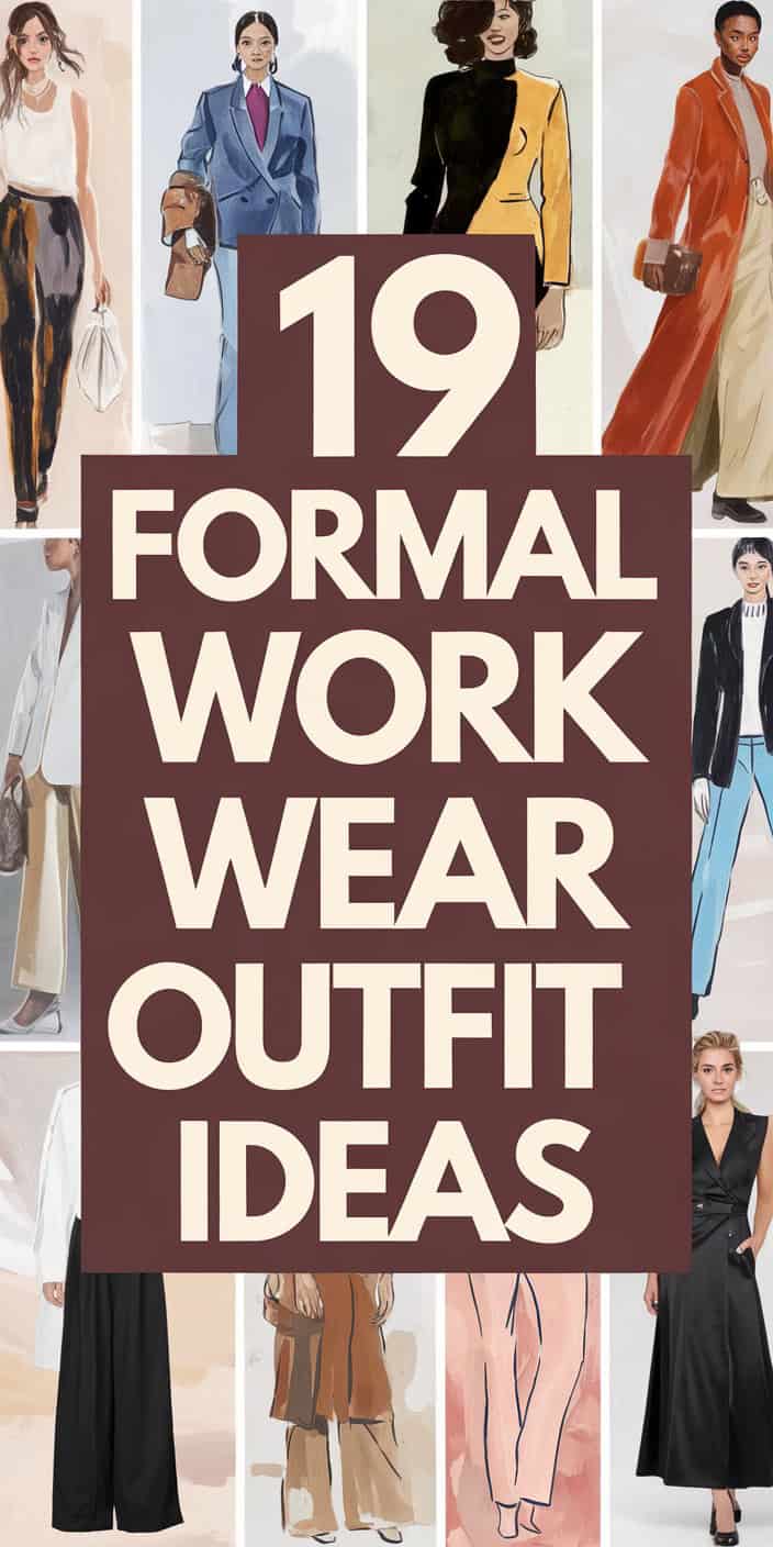 19 Formal Work Wear Outfit Ideas for Women to Command Respect and ...