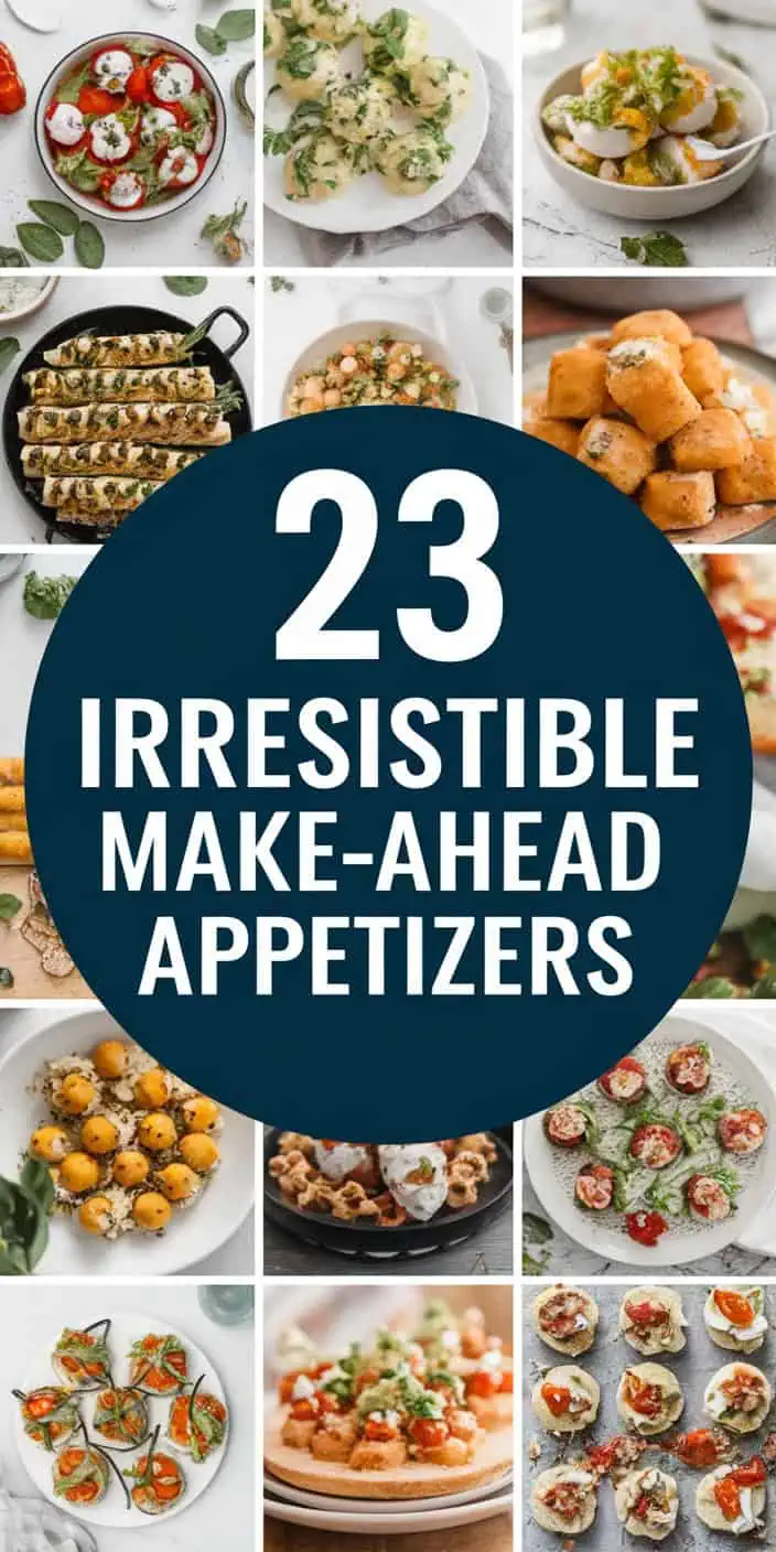 23 Make-Ahead Appetizers for Easy Hosting: Wow Your Guests Without ...