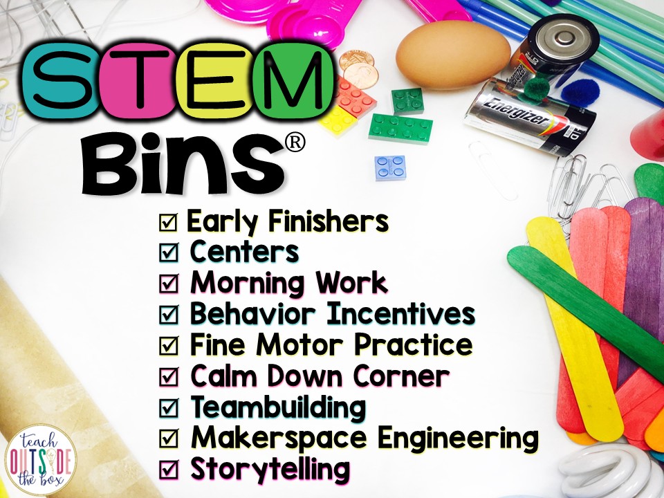 STEM Bins: Hands-on Solutions for Early Finishers, Morning Work, and ...