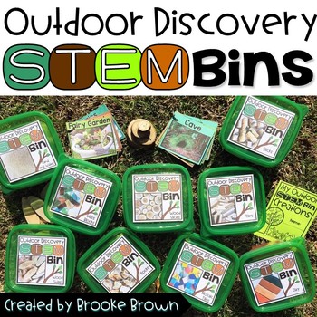 Outdoor Discovery STEM Bins® - Spring Summer Nature STEM Activities ...