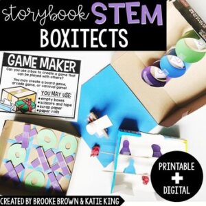 {Boxitects} DIGITAL + PRINTABLE Storybook STEM - Teach Outside the Box