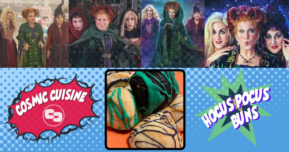 Cosmic Cuisine: 'Hocus Pocus' Buns