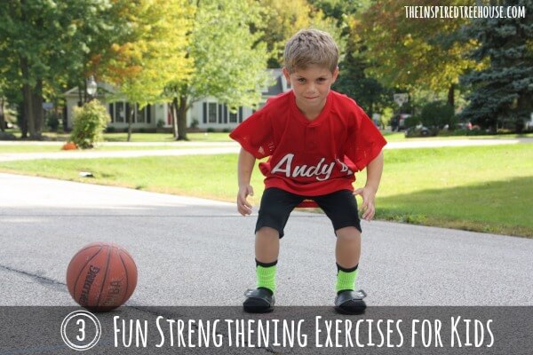 LEG STRENGTHENING EXERCISES FOR KIDS - The Inspired Treehouse