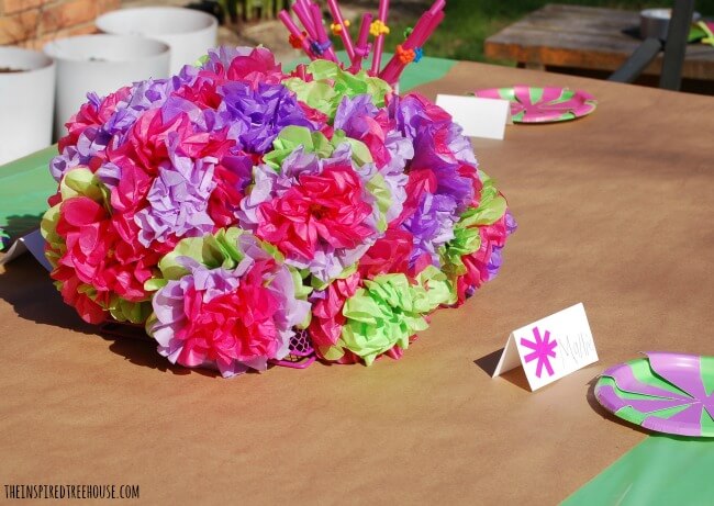 MAKING DIY PARTY DECORATIONS WITH KIDS - The Inspired Treehouse