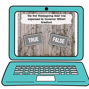 Thanksgiving Interactive Google Slides™ Presentation | Distance Learning