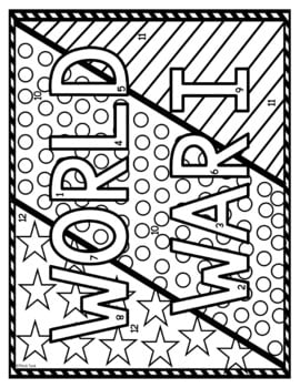 coloring pages world war 1