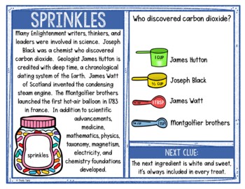 Enlightenment Activity - Scavenger Hunt Challenge - Gallery Walk