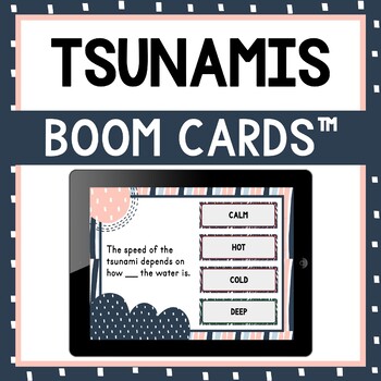 Tsunamis Escape Room and Boom Cards™ BUNDLE - Natural Disasters - Think ...
