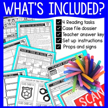 Roman Mythology Reading Comprehension CSI Spy Mystery - Close Reading ...