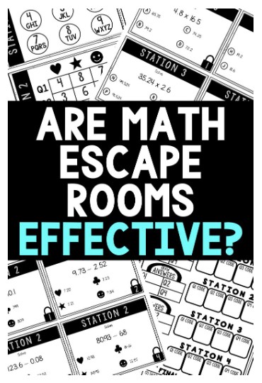 Are Math Escape Rooms Effective? - Think Tank Teacher