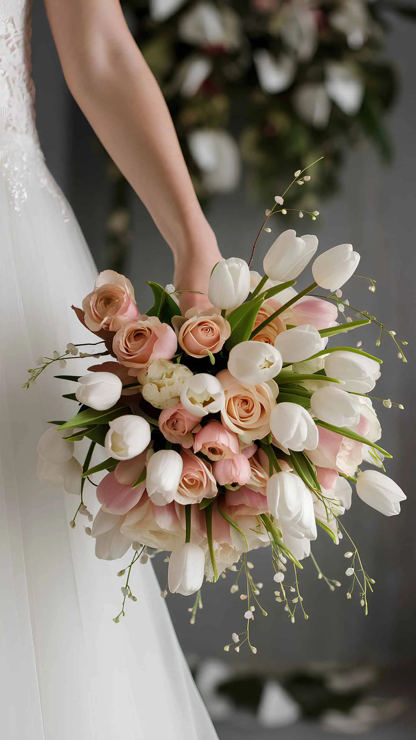 18 Tulip Wedding Bouquets: Gorgeous Ideas