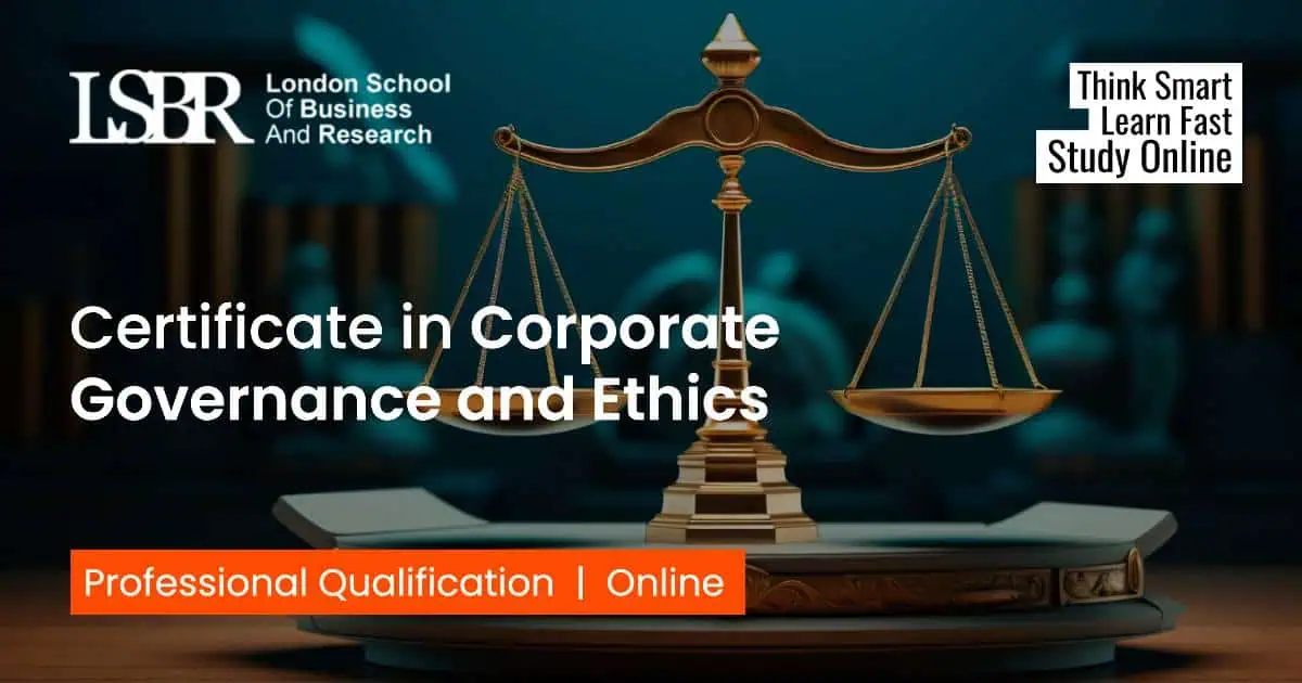Certificate in Corporate Governance and Ethics