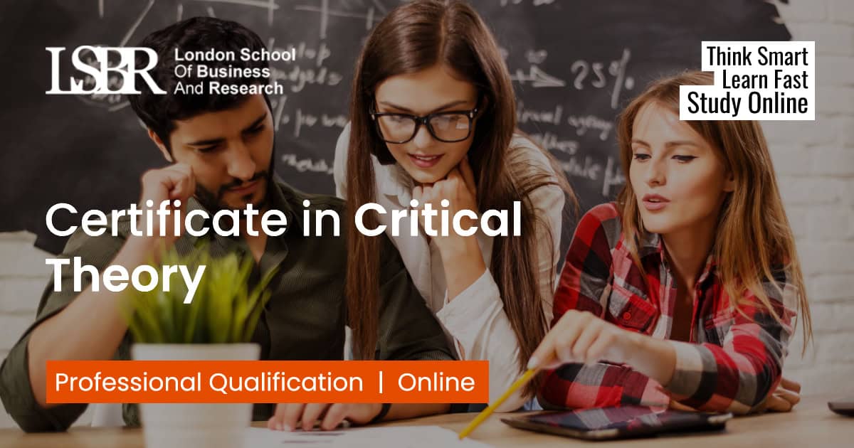 Certificate in Critical Theory