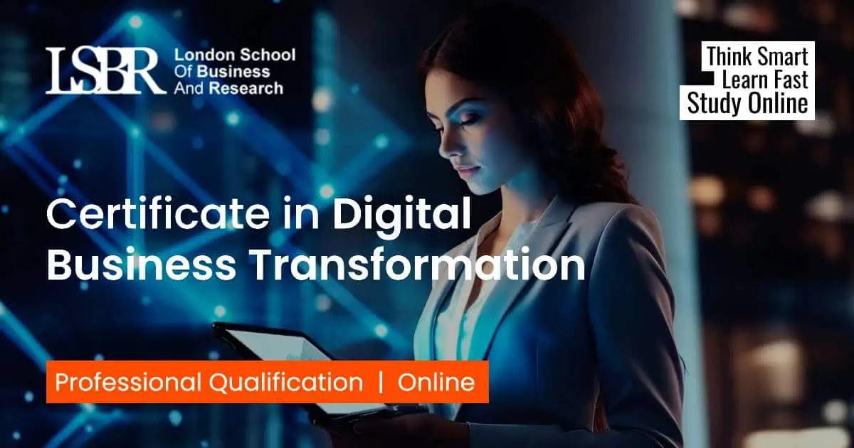 Certificate in Digital Business Transformation