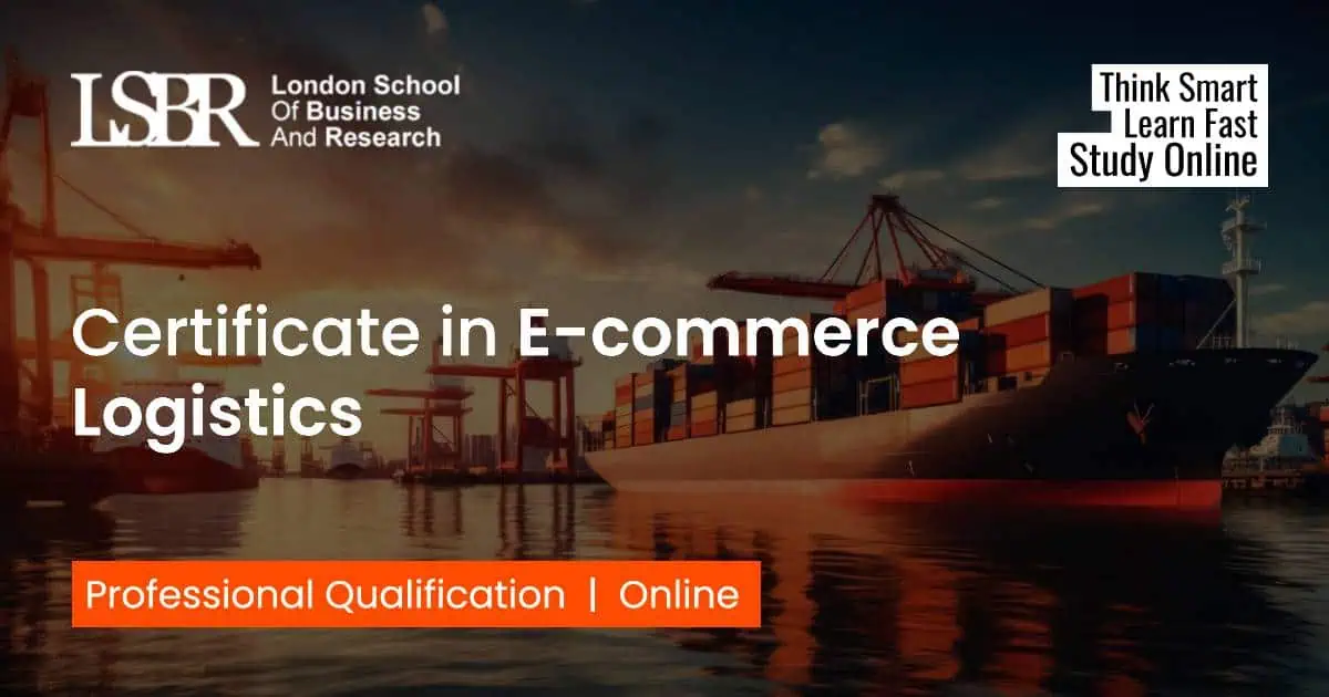 Certificate in E-commerce Logistics