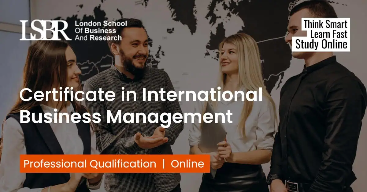 Certificate in International Business Management