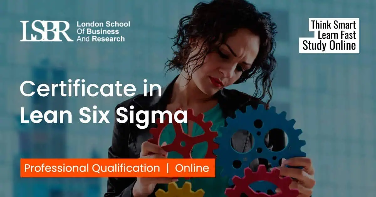 Certificate in Lean Six Sigma