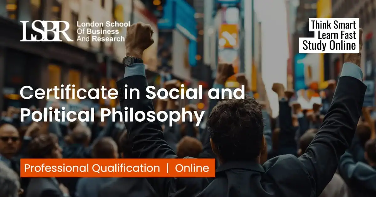 Certificate in Social and Political Philosophy