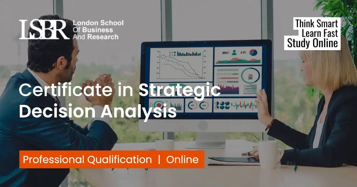 Certificate in Strategic Decision Analysis