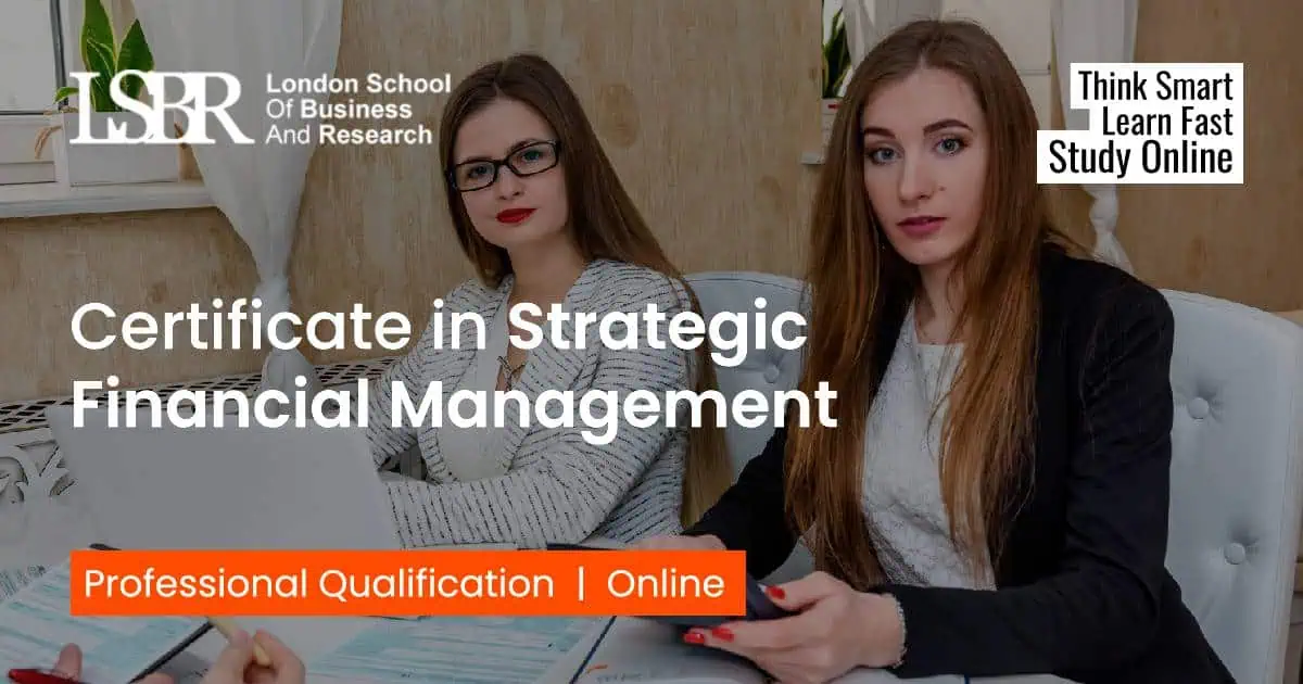 Certificate in Strategic Financial Management