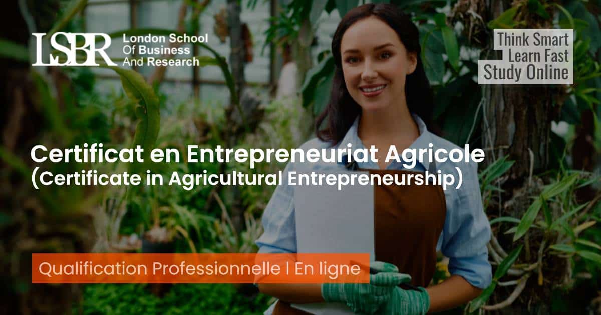 Certificat en Entrepreneuriat Agricole (Certificate in Agricultural ...