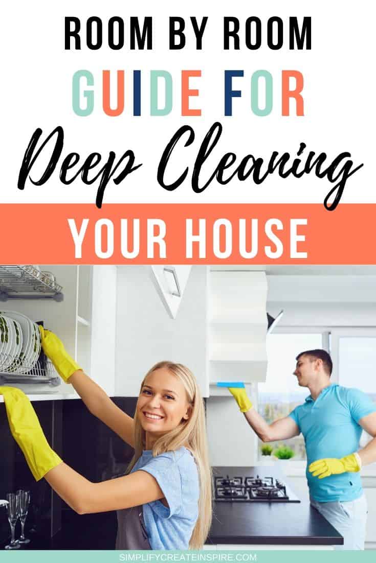 How To Deep Clean Your Entire House: Room By Room Guide