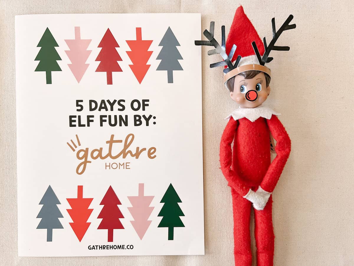 20 Free Printable Elf On The Shelf Props & Accessories