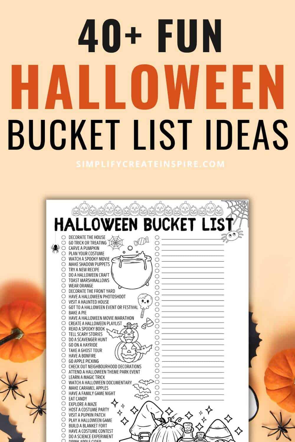40+ Halloween Bucket List Ideas For Spooky Fun In 2025