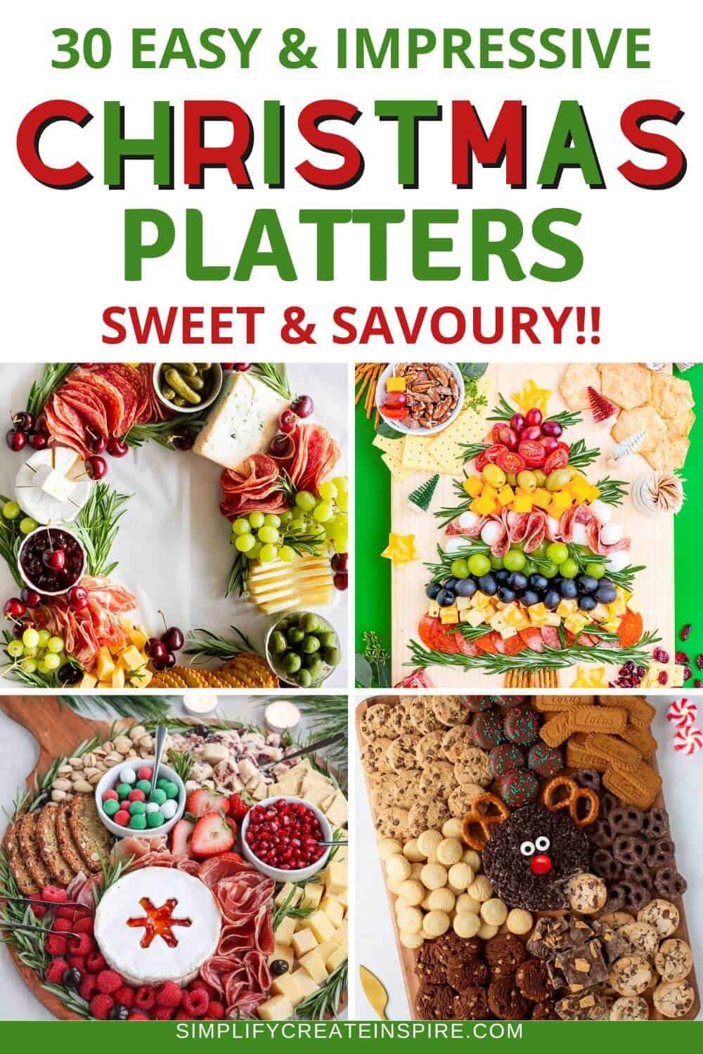30 Christmas Platter Ideas & Dessert Boards