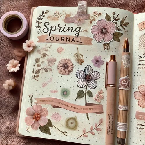 10 Spring Journal Ideas You Need To Try | The Happy Journals