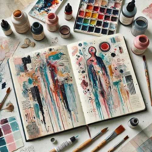 7 High School Art Journal Ideas | The Happy Journals