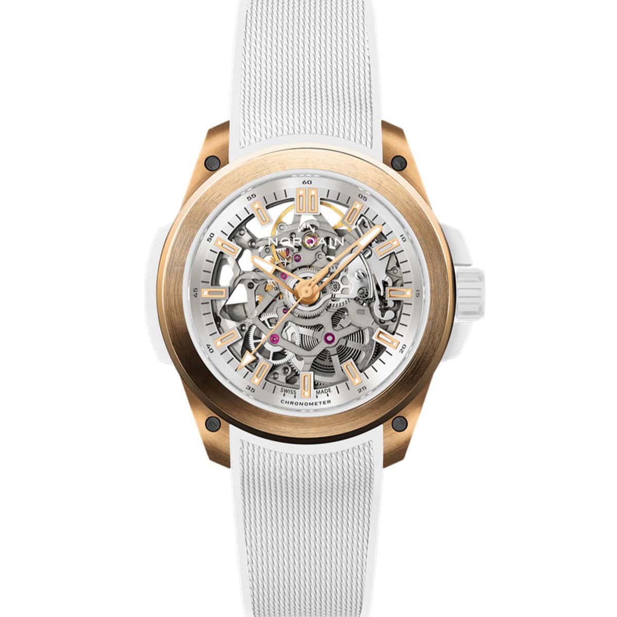 Norqain Wild One Skeleton 39mm: due versioni in oro - Quotidiano Motori