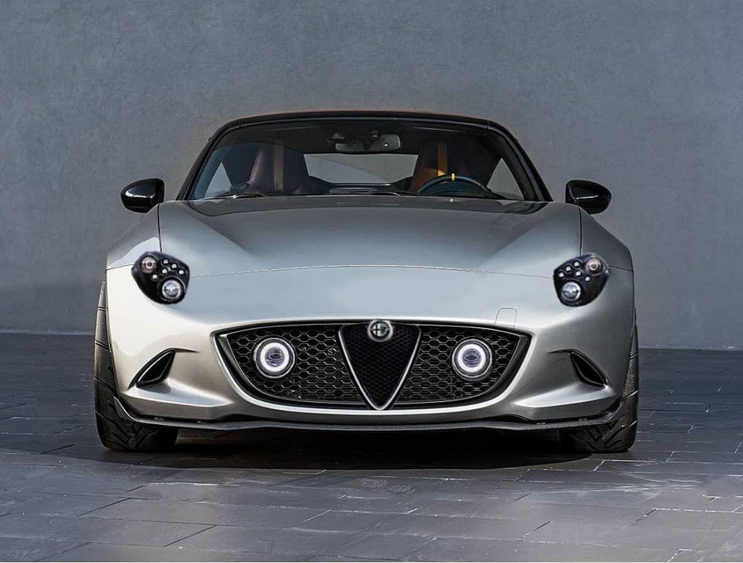 Mazda Miafa: una MX-5 con stile Alfa Romeo - Quotidiano Motori
