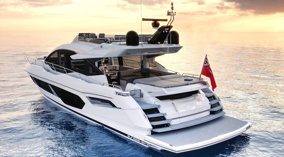 Sunseeker 75 Sport Yacht: il 23 metri da crociera sportiva